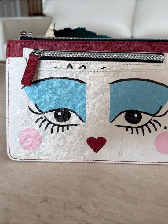 Disney | Bags | Disney Off With His Head Graphic Face Print Zip ...